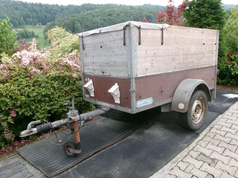 Sachentransportanhänger Viehanhänger mit MFK (Gebraucht) in Muhen für CHF 650 – nur Abholung auf ...