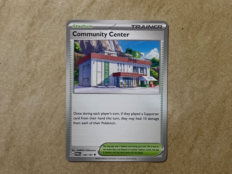 Carte Pokemon Community Center - Twilight Mascarade TWMEN (D'occasion ...