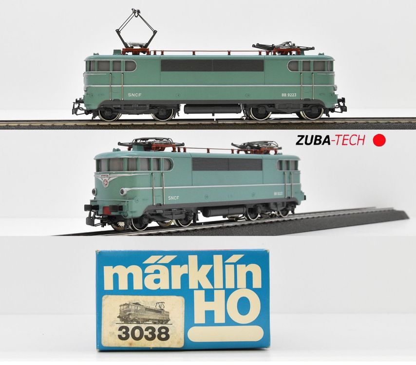 Märklin 3038 E-Lok BB 9200 SNCF H0 WS Analog mit OVP (Neu (gemäss ...