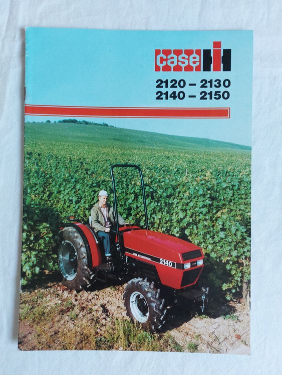 Prospekt Traktor Case IH 2120-2130 und 2140-2150 (Gebraucht) in ...