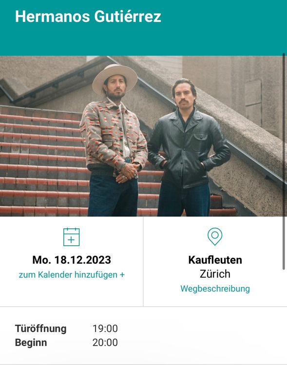 Hermanos Gutierrez Tour 2023