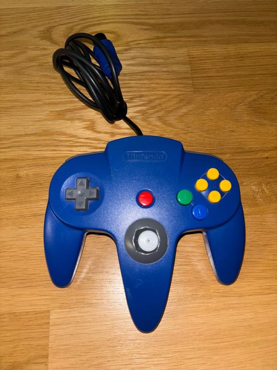 Original Nintendo 64 Controller blau (Usato) a Herisau per CHF 39 – con ...