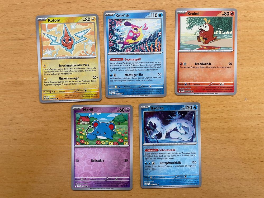 Pokemon Reverse Karten Set (Versand gratis) | Kaufen auf Ricardo