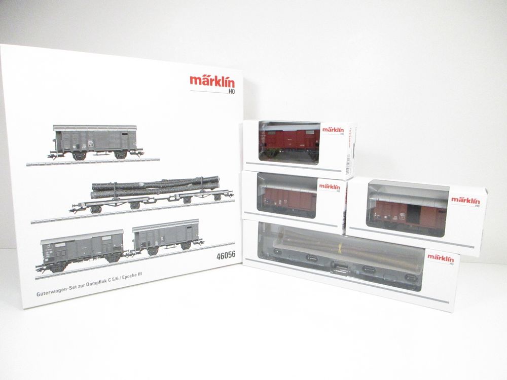 Märklin H0 46056 SBB Güterwagen-Set zur Dampflok C 5/6 | Kaufen auf Ricardo