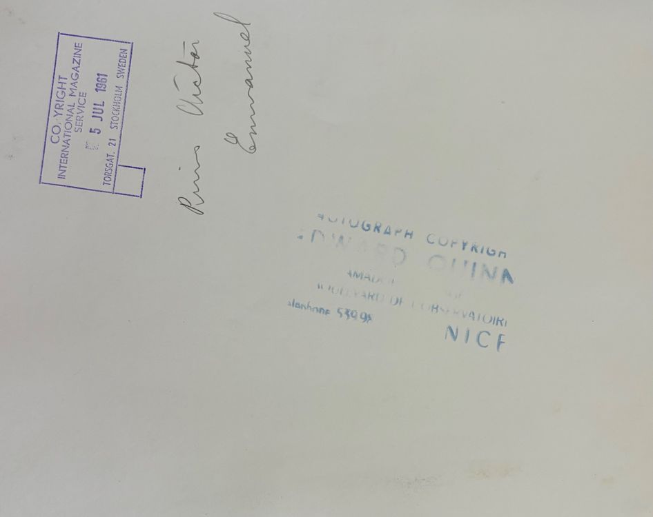 Vintage Edward Quinn, Prince Victor-Emmanuel de Savoie (Gebraucht) in ...