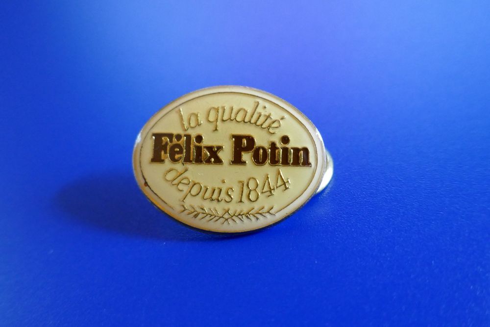 Pin's La Qualité depuis 1844 - Félix Potin (D'occasion) à Vuarrens pour ...
