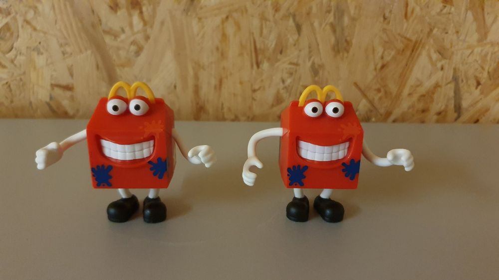 Happy Meal Figuren rot mit Farbkleks McDonalds 2012 | Kaufen auf Ricardo