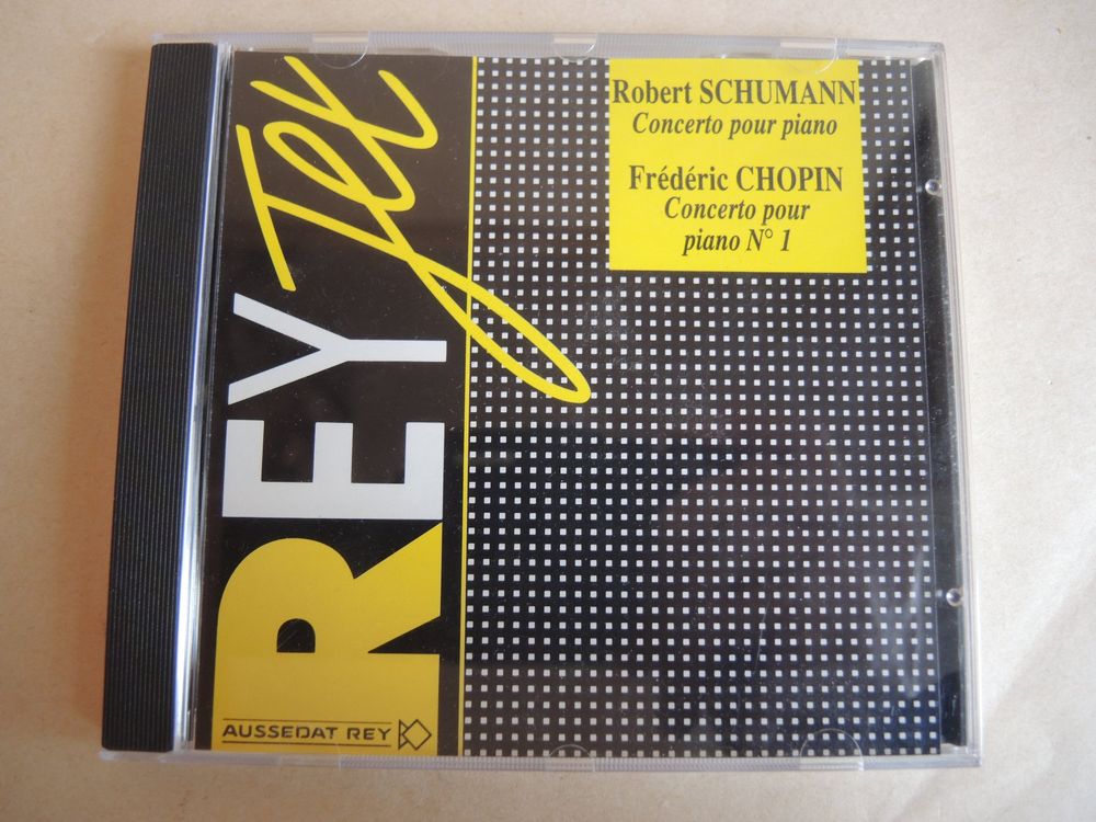 Robert Schumann & Chopin Klavierkonzerte CD, Rey Jet Label (Gebraucht ...