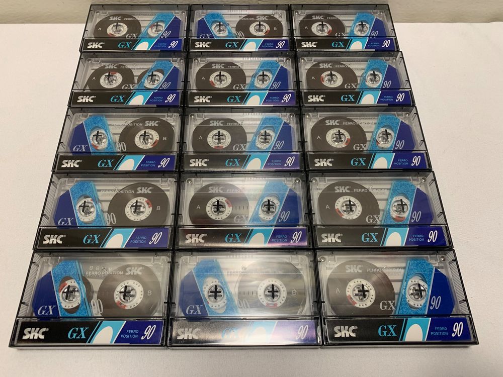 Cassette audio SKC GX 90 (x15) (Gebraucht) in Geneve für CHF 16 – mit Lieferung auf Ricardo kaufen