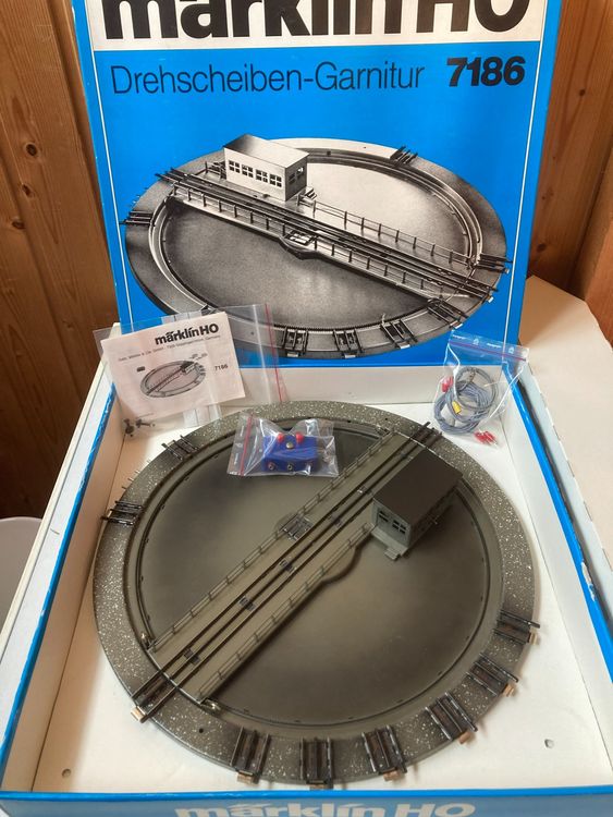 Märklin Drehscheibe 7186 mit OVP - TOP STÜCK (die Letzte!) | Kaufen auf ...