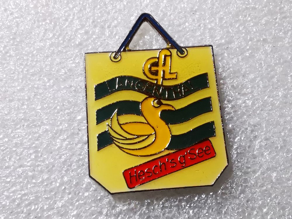 Ansteckpin 138: gfl Langenthal - Hesch gseh (Gebraucht) in Oppligen für ...