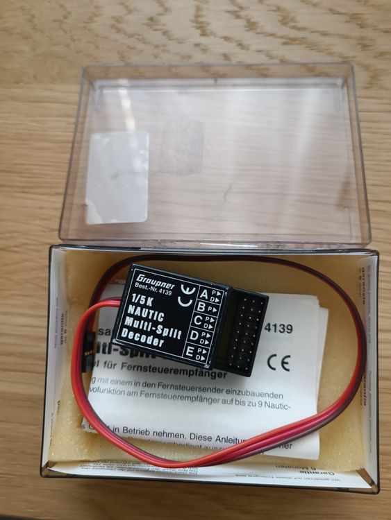 Graupner 1/5 K Nautic Multi Split Decoder (Neu (gemäss Beschreibung)) in Obfelden für CHF 31 ...
