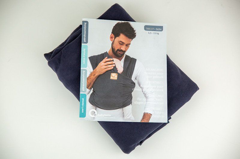 Babylonia Tricot Slen - Komfortables Tragetuch in Blau (Gebraucht) in ...