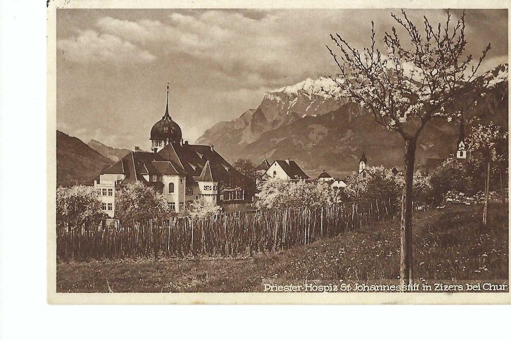 ZIZERS bei Chur, Priester-Hospiz St. Johannesstift 1931 | Kaufen auf ...