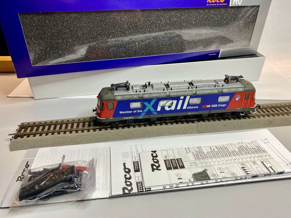 H0 Roco Re 6/6 620 088 X Rail Art. 72593 (Neu und originalverpackt) in ...