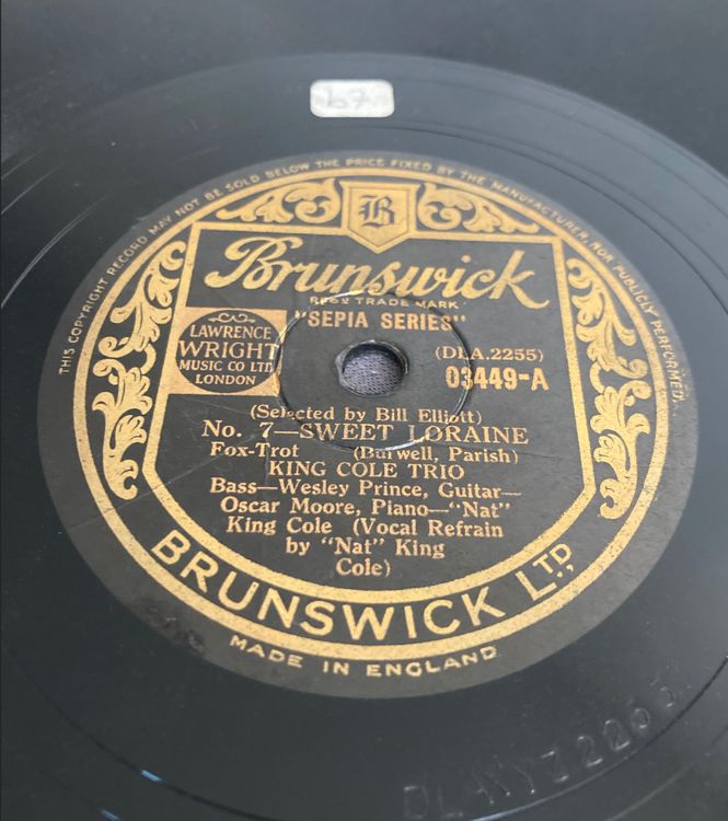 King Cole Trio-Snub Mosley Band - Schellack-10“-78RPM - Jazz | Comprare ...
