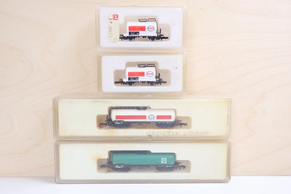 Märklin mini club 4 x Esso/BP Tankwagen Set - 8612/8626 (Gebraucht) in Winterthur für CHF 37 ...