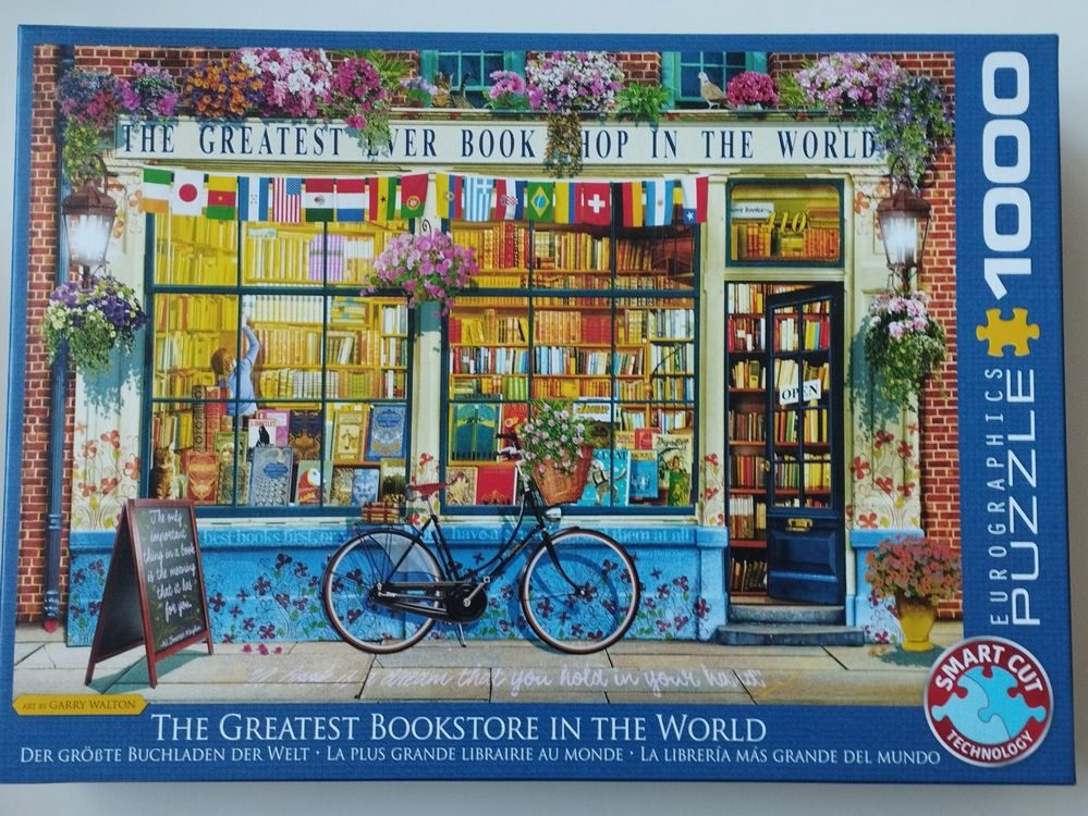 1000, Eurographics, The greatest Bookshop, Garry Walton (Gebraucht) in ...