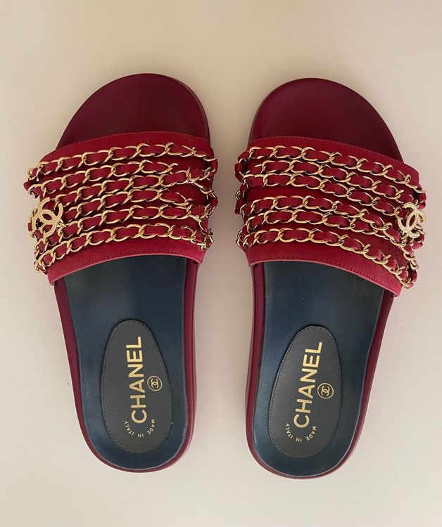 Chanel Slides (inkl. Quittung) | Acheter sur Ricardo