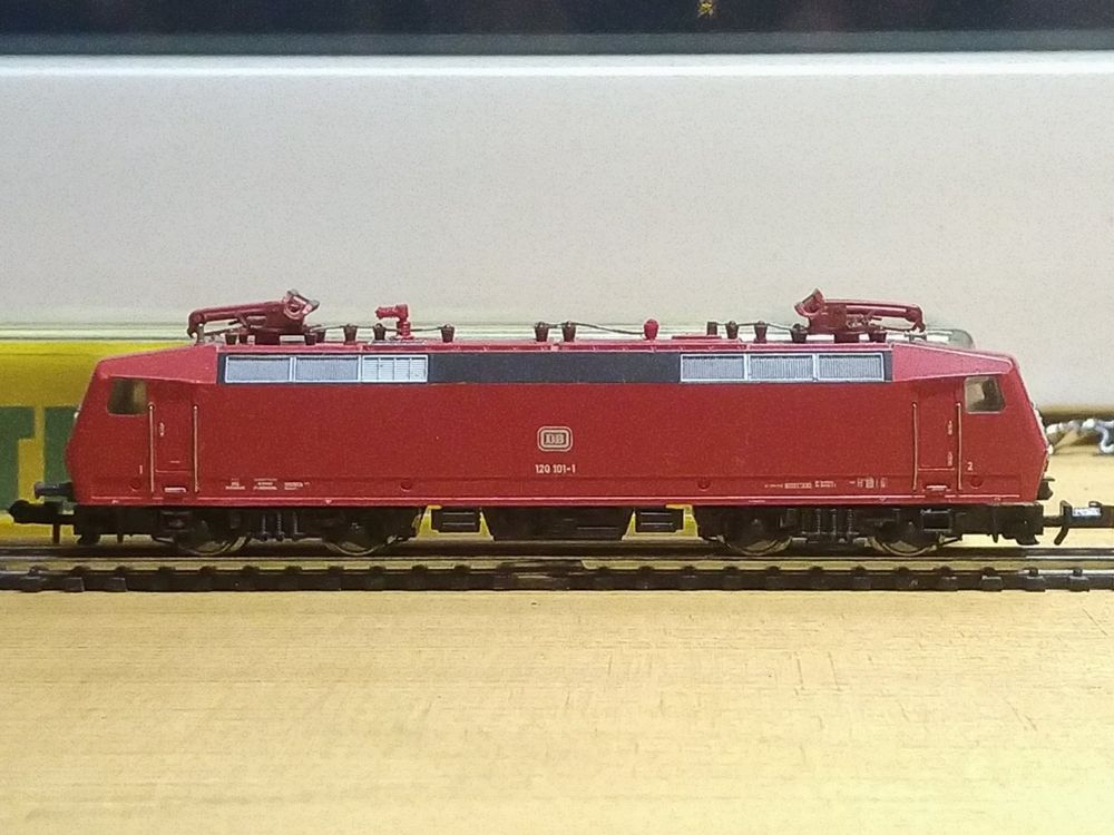 Minitrix N 12133, E-lok Br120 DB rot OVP (Gebraucht) in Buckten für CHF 47.35 – mit Lieferung ...