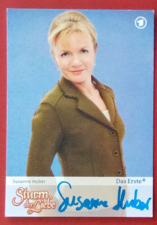 Susanne Huber Autogramm signiert Fotopostkarte 10x15cm (Gebraucht) in ...