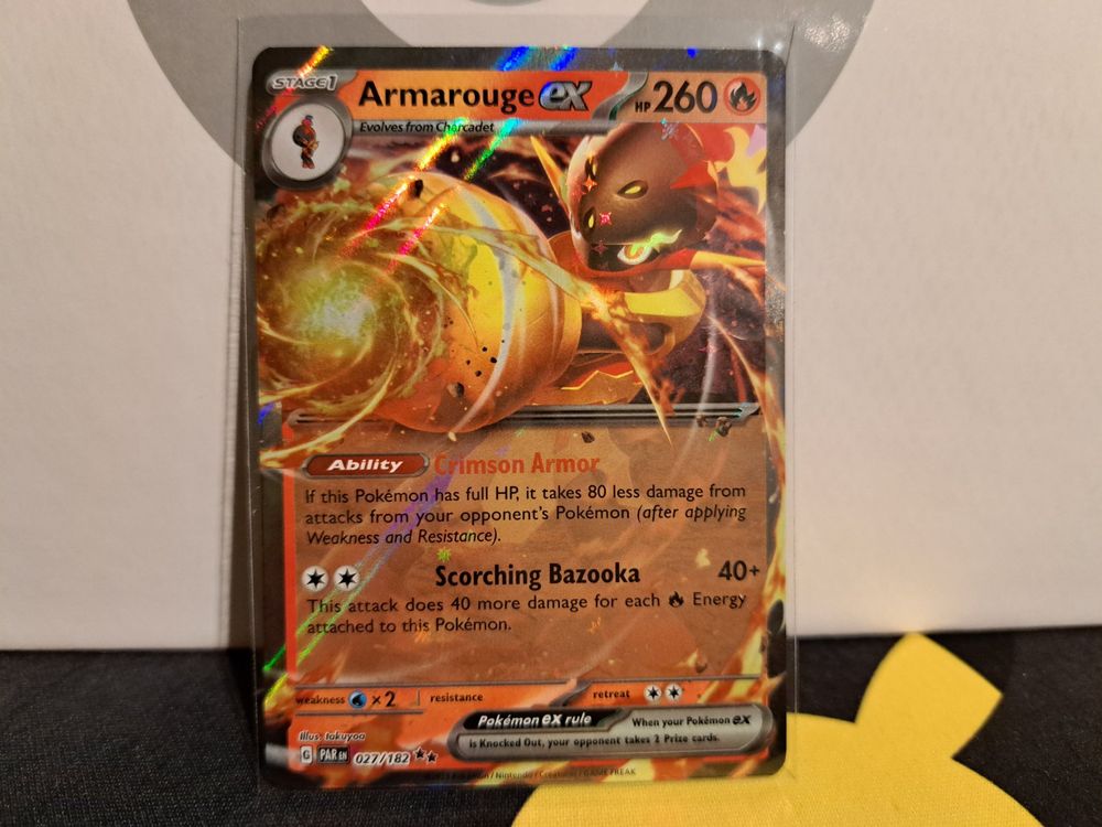 ARMAROUGE EX PARADOX RIFT POKEMON KARTE 027/182 | Kaufen auf Ricardo