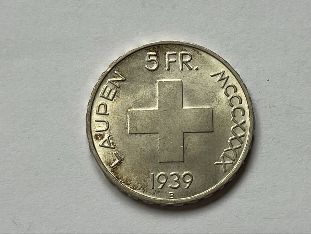 Schweiz 5 Franken 1939 Landi | Kaufen auf Ricardo