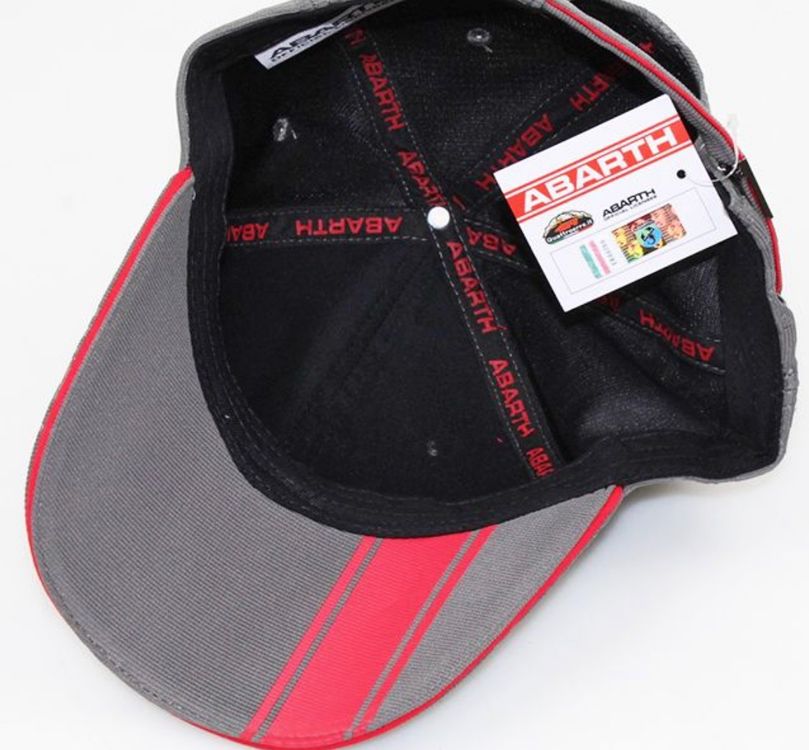 Abarth Cap Mütze Original Merchandisings grau (Art. 21736) | Kaufen auf ...