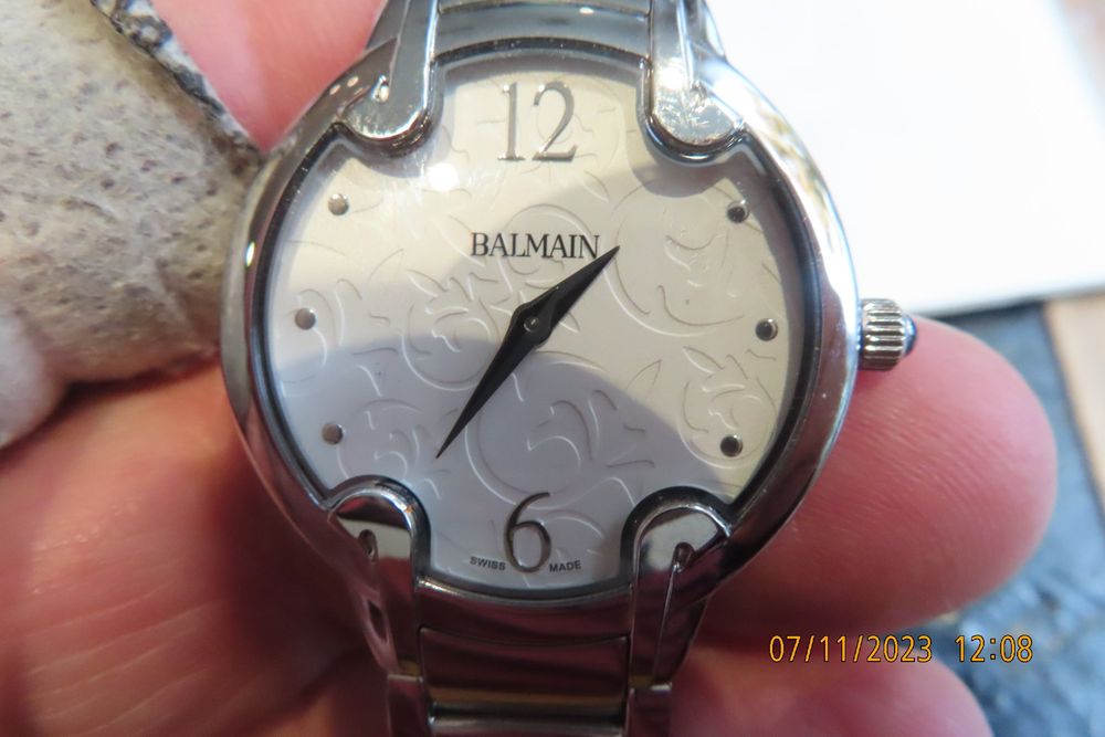 Balmain Uhr,neu,4091Stainless Steel, läuft. Ø 33mm (Neu (gemäss ...