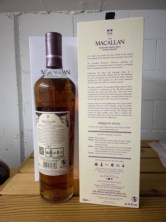 The Macallan Harmony Collection, Guardian Oak 44,2% Vol. 0.7 (Neu und originalverpackt) in ...