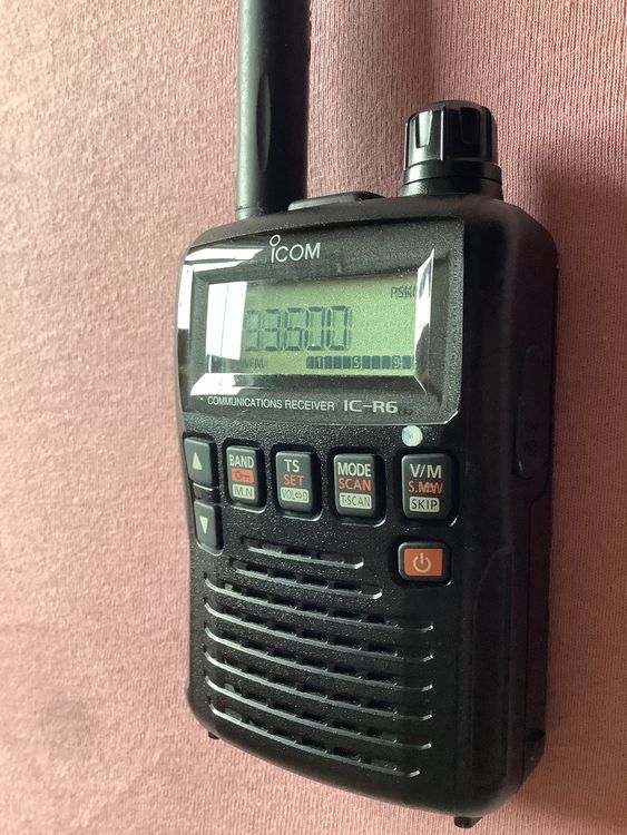 ICOM IC-R6 Funkscanner inkl. Programmierkabel (Gebraucht) in Unterseen ...