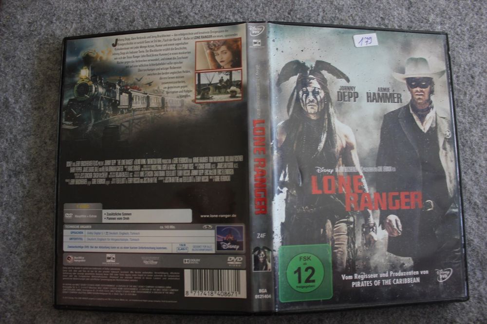 Lone Ranger | DVD | (179) (Gebraucht) in Geroldswil für CHF 1 – mit Lieferung auf Ricardo kaufen