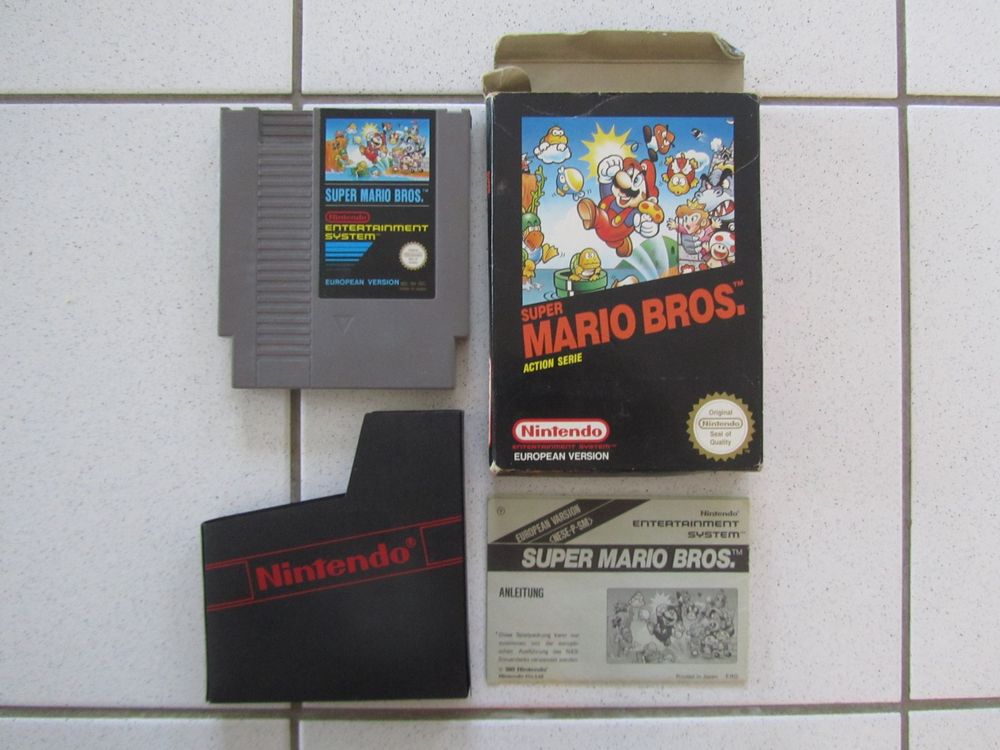 Super Mario Bros für Nintendo NES, 1990 (Gebraucht) in Weiningen ZH für ...