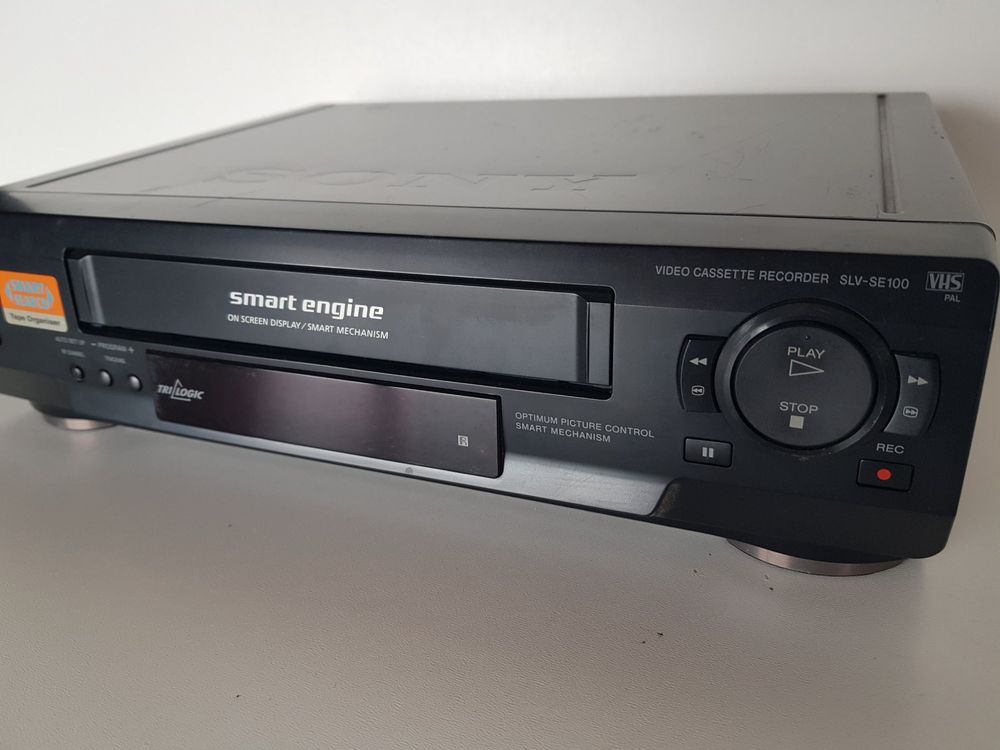 Sony VHS Smart Engine Videorecorder (SLV-SE100) (Gebraucht) in ...