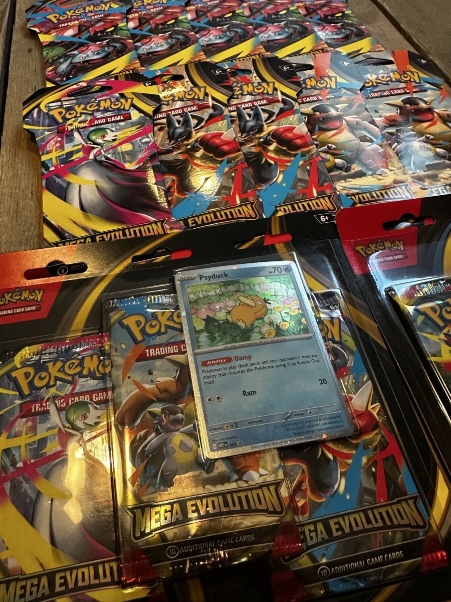 Mega Evolution🇬🇧Sleeved Booster🔥Three Pack Blister (Neu und ...