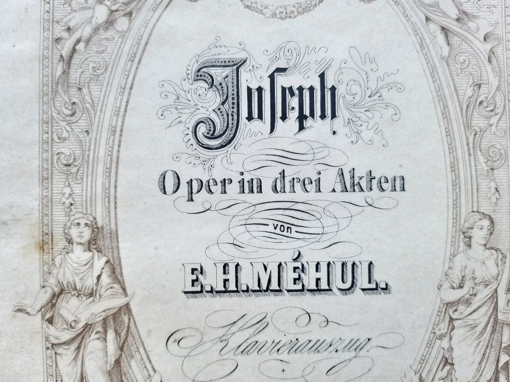 Joseph, Oper in drei Akten von E.H. Méhul (Gebraucht) in Thun für CHF ...