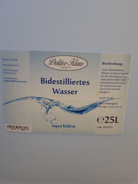 25 Liter Wasserkanister (Gebraucht) in Siebnen für CHF 10 – nur Abholung auf Ricardo kaufen