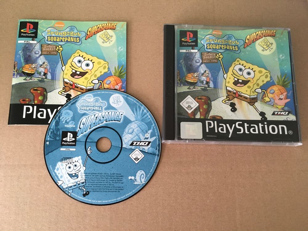 Spongebob Squarepants: Supersponge für Playstation 1 | Kaufen auf Ricardo