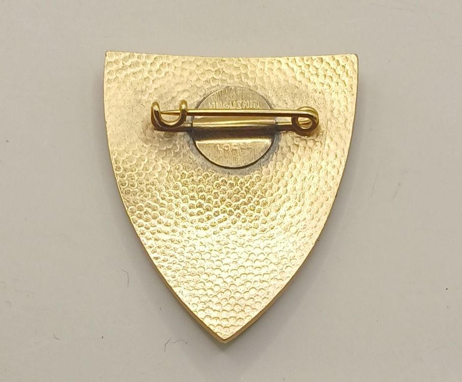 Antikes Abzeichen ADELBODEN Eislauf-Schule EMAIL (4 Sterne) (Gebraucht ...