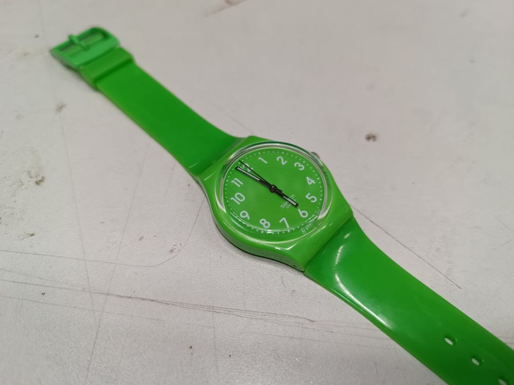 Swatch Uhr grün, Durchmesser 34mm (Gebraucht) in Niederwil SO für CHF ...