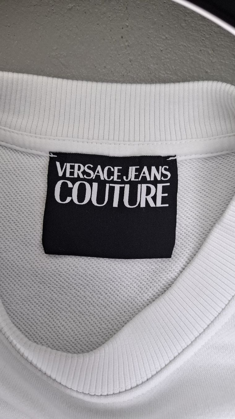 Versace Jeans Couture, Pull Blanc, Taille XL, État Neuf! (Neuf (Voir ...
