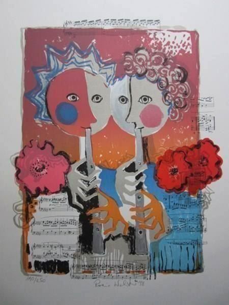 Rosina Wachtmeister LITHOGRAPHIE SIGNIERT BEZKÜNSTLERPROBE (Gebraucht) in Gersau für CHF 39 ...