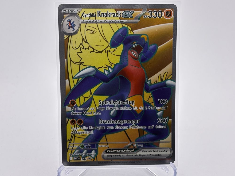 Scarlet & Violet Promos - Cynthias Knakrack ex (SVP 204) DE (Neu ...