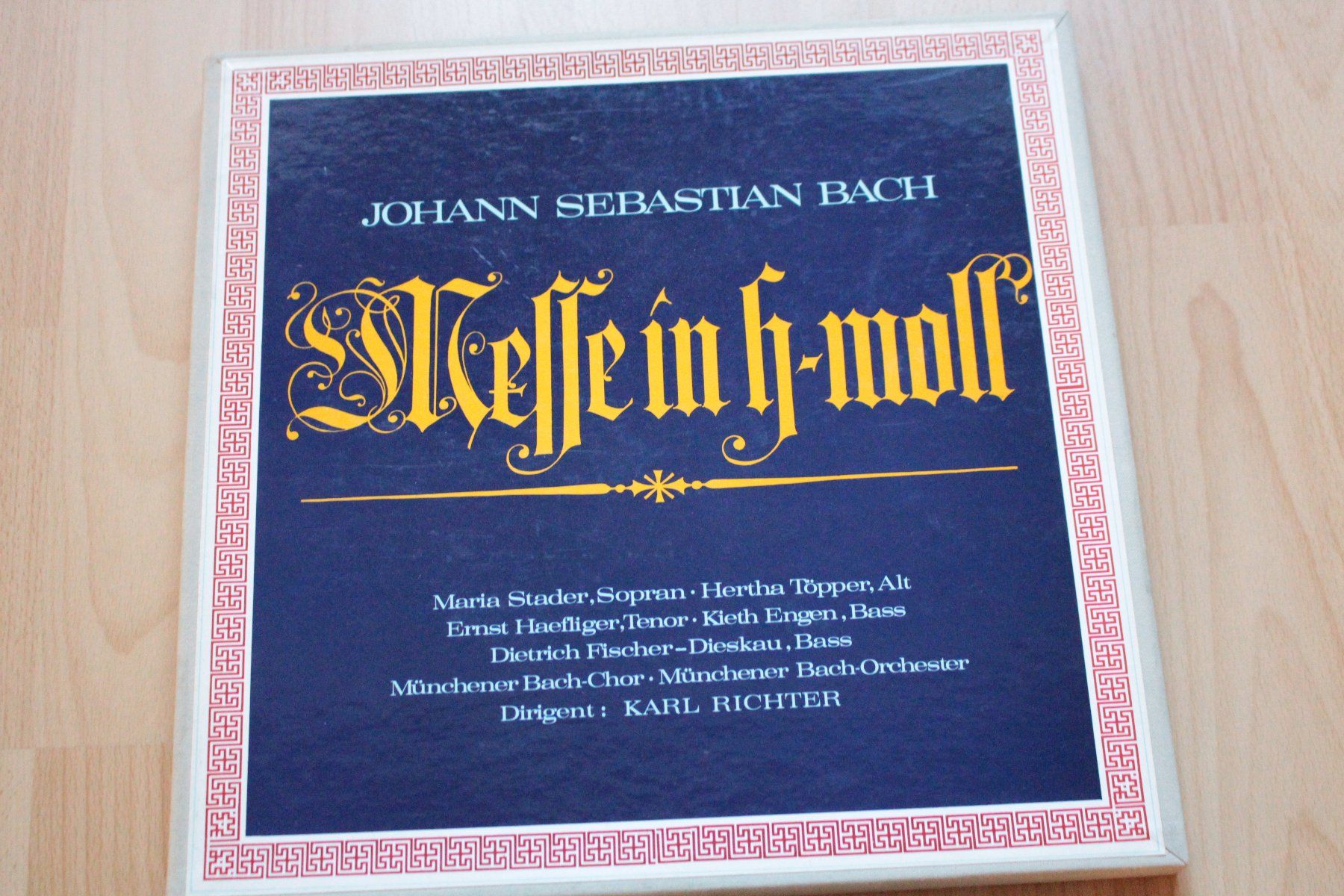 Bach: Messe in h-moll - Karl Richter; 3-LP-Box☯️ (Gebraucht) in Möriken ...