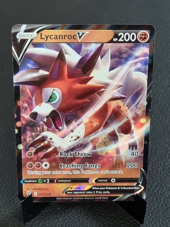 Lycanroc V Evolving Skies (E) (Gebraucht) in Stans für CHF 2.1 – mit ...