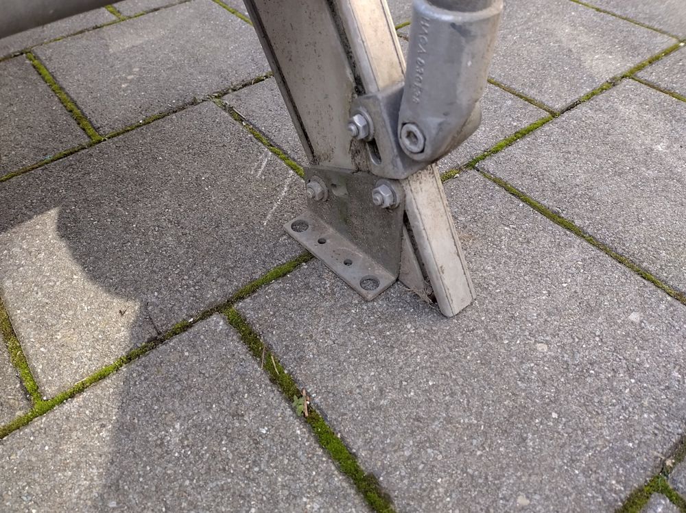 Treppe Alu/Stahl HACA VarioStep-System 4 Tritte Podest (Gebraucht) in ...