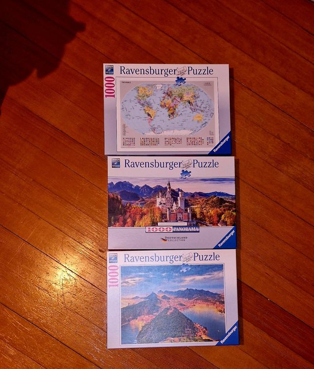 Drei Ravensburger Puzzles (Gebraucht) in Meilen für CHF 10 – mit ...