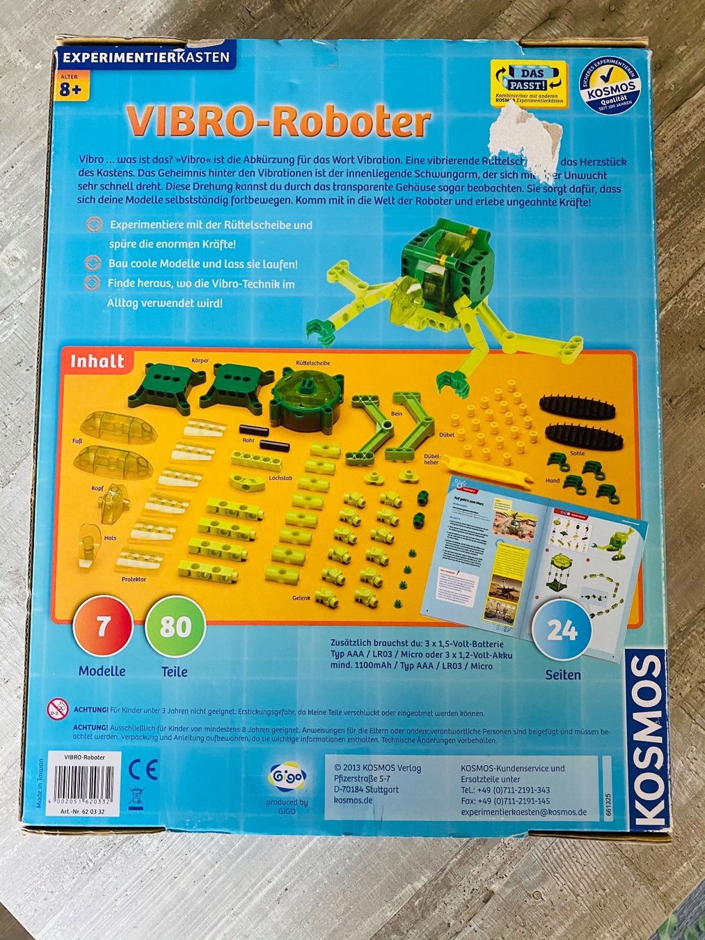 Roboter Vibro - Entdecker-Bausatz von Kosmos neu & original (Neu und ...