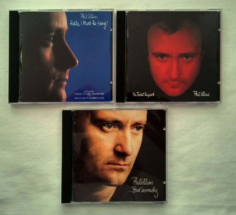 CD's - Phil Collins - Hello I must be going / No Jacket ... (Gebraucht ...