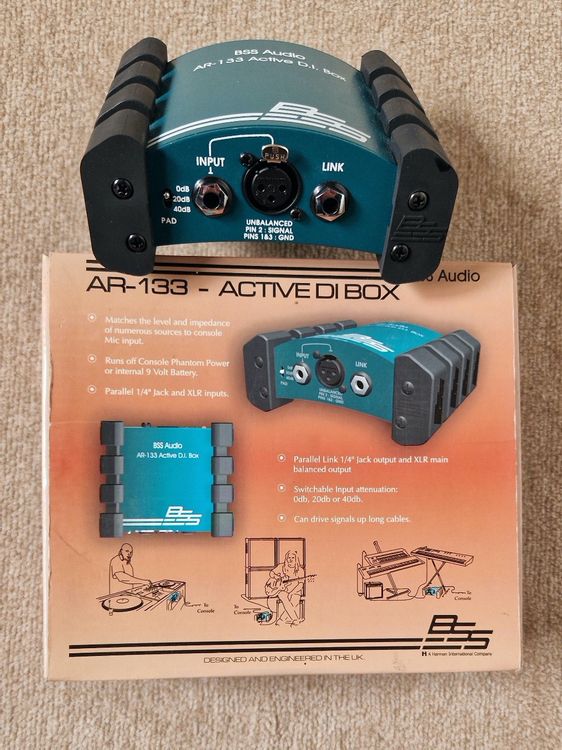 Active DI Box von BSS Audio | Kaufen auf Ricardo